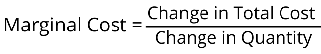 Marginal Cost How To Calculate Formula 3 Examples 